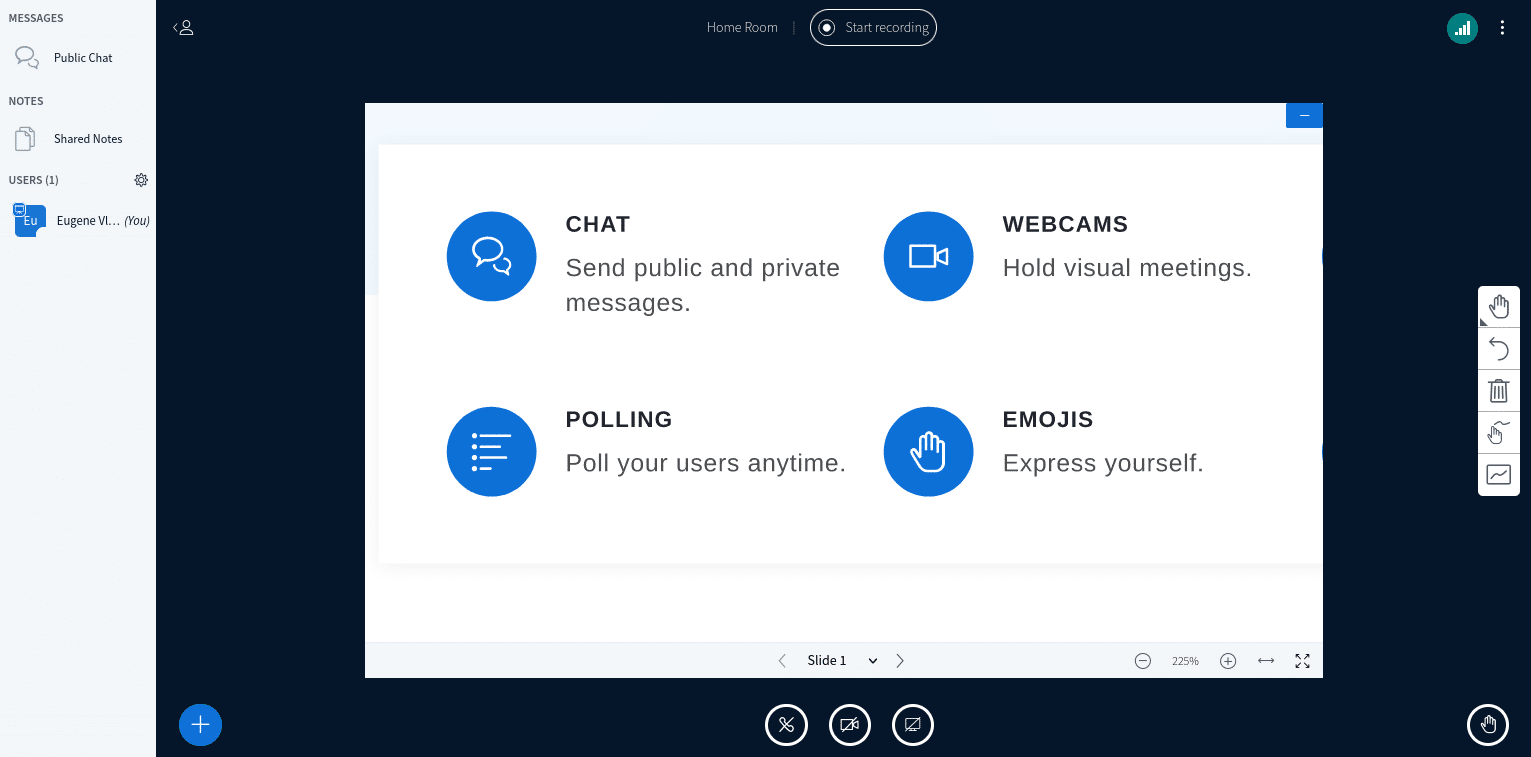 BigBlueButton Hosting - Virtual Classroom Solution